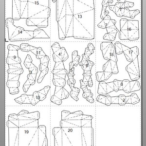 Papercraft Nose, Svg, Pdf Cricut Paper Craft Davids Nose, Nose Pdf ...