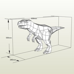 T-rex Papercraft, Dinosaur Papercraft Sculpture, Triceratops Origami, T ...