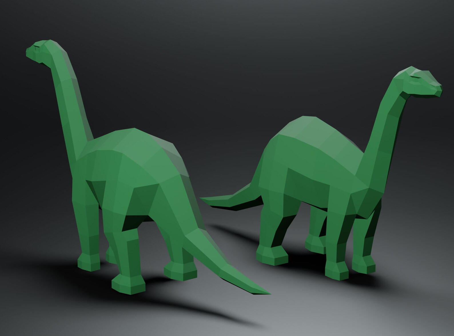 Brachiosaurus Papercraft Brontosaurus Paper Model - Etsy