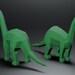Brachiosaurus Papercraft Model, Low Poly Dinosaur (PDF Papercraft) - Etsy