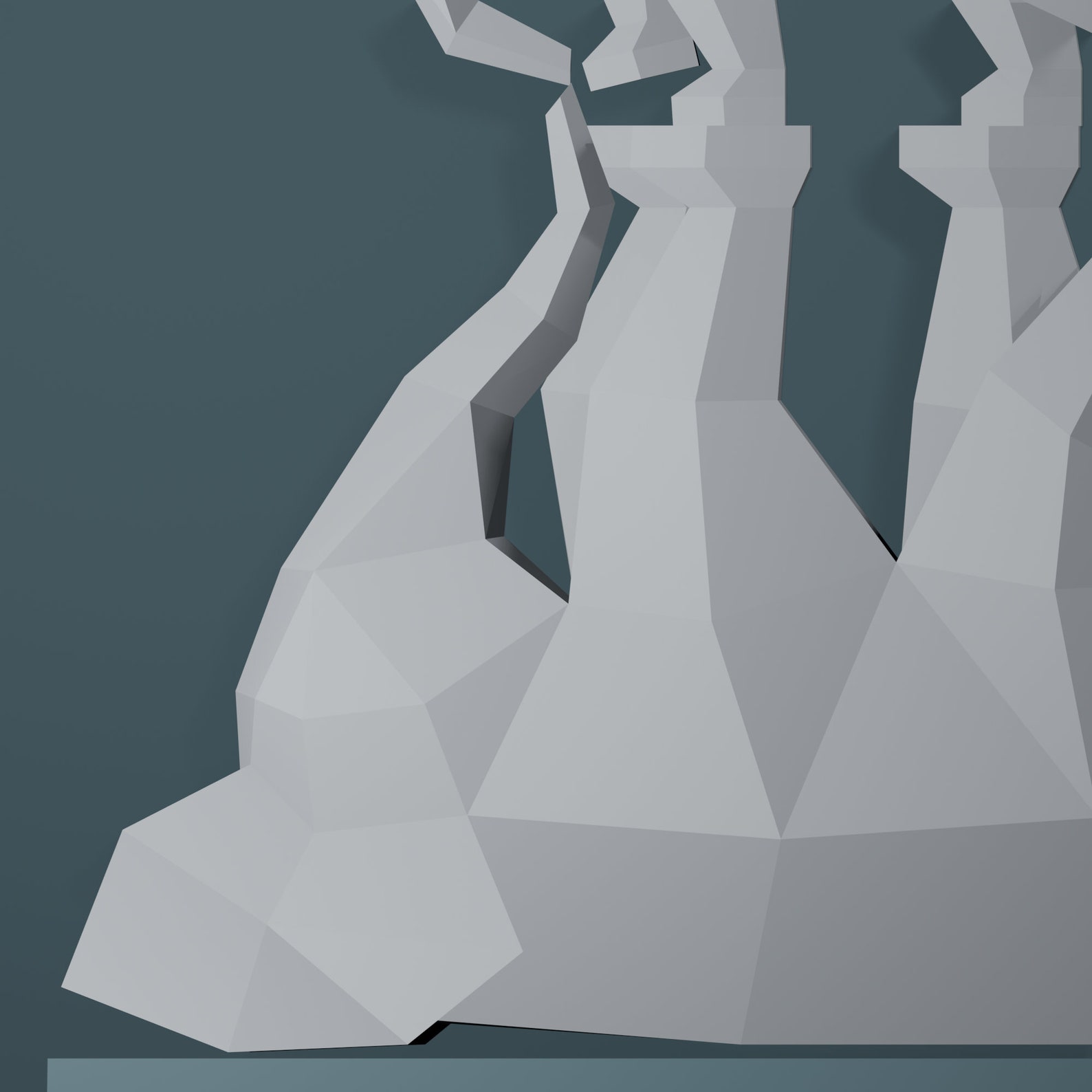 Papercraft Elephant and Cub SVG PDF Cricut Digital - Etsy