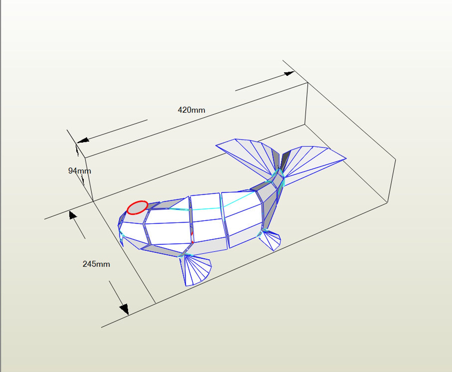 Papercraft Koi Fish Yin and Yang, Digital Template, Origami, PDF ...