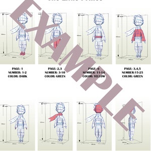 The Little Prince, Papercraft Low Poly Little Prince, Papercraft ...