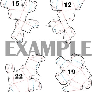 Papercraft Rabbit, SVG, PDF. Paper Craft Rabbit Model, Rabbit PDF ...