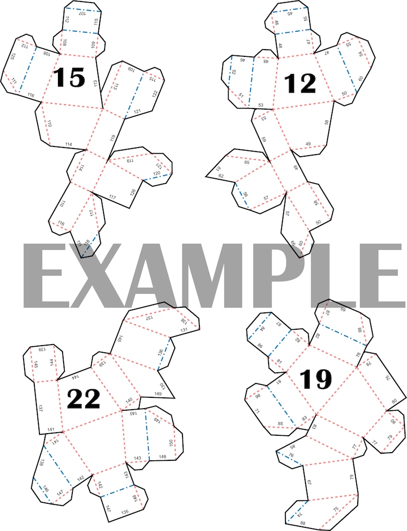 Papercraft Rabbit Svg Pdf Paper Craft Rabbit Model Rabbit Etsy