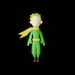 The Little Prince, Papercraft Low Poly Little Prince, Papercraft ...