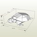 Papercraft Turtles, SVG PDF, Paper Craft Turtle Model, Tortoise PDF ...