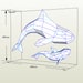 ORCA and Baby-orca, Paper Craft ORCA Whale , Paper Craft Template ...