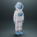 Papercraft Astronaut SVG PDF DXF Spaceman 3D Paper Model - Etsy