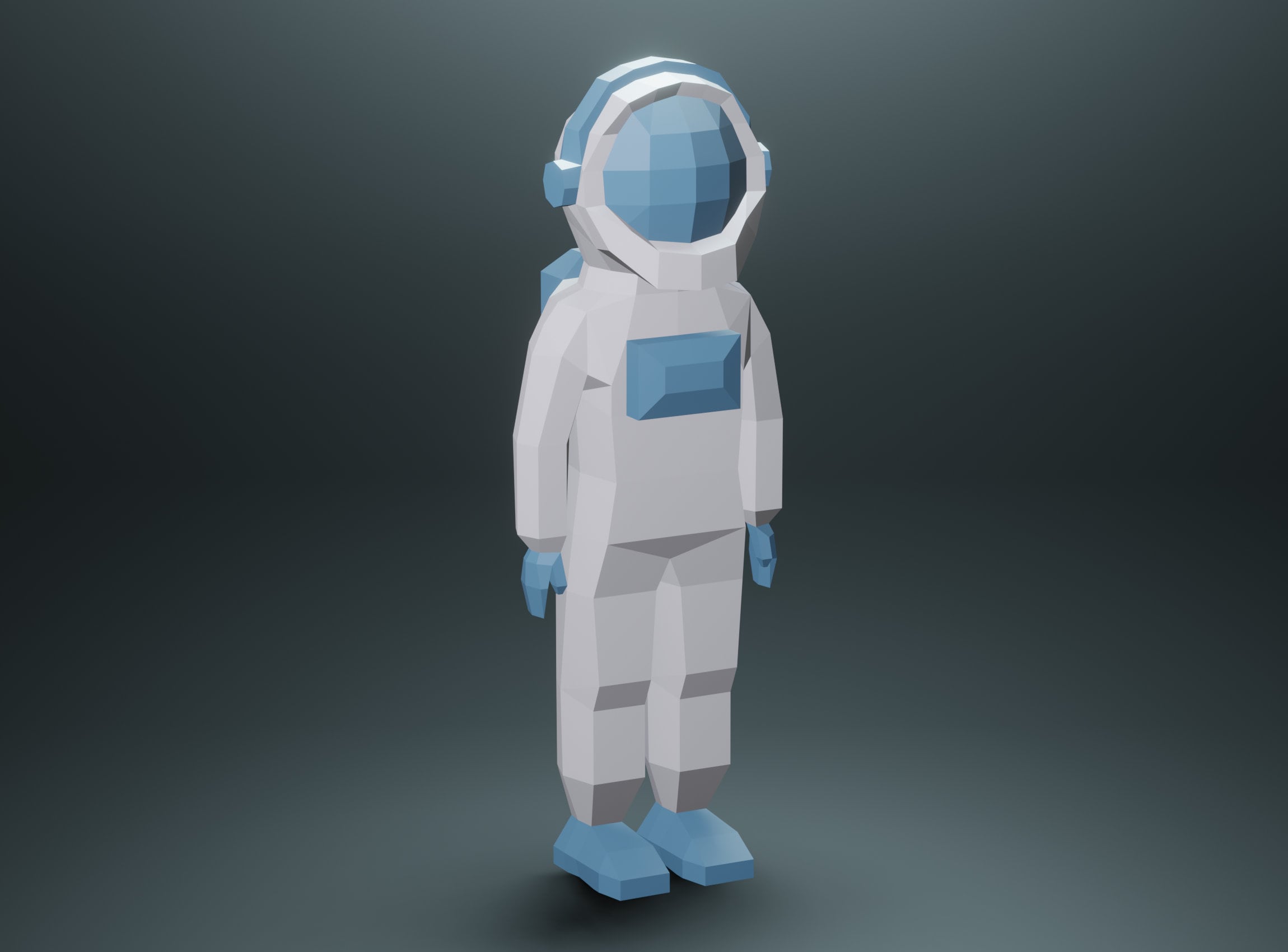 Papercraft Astronaut SVG PDF DXF Spaceman 3D Paper Model - Etsy Australia