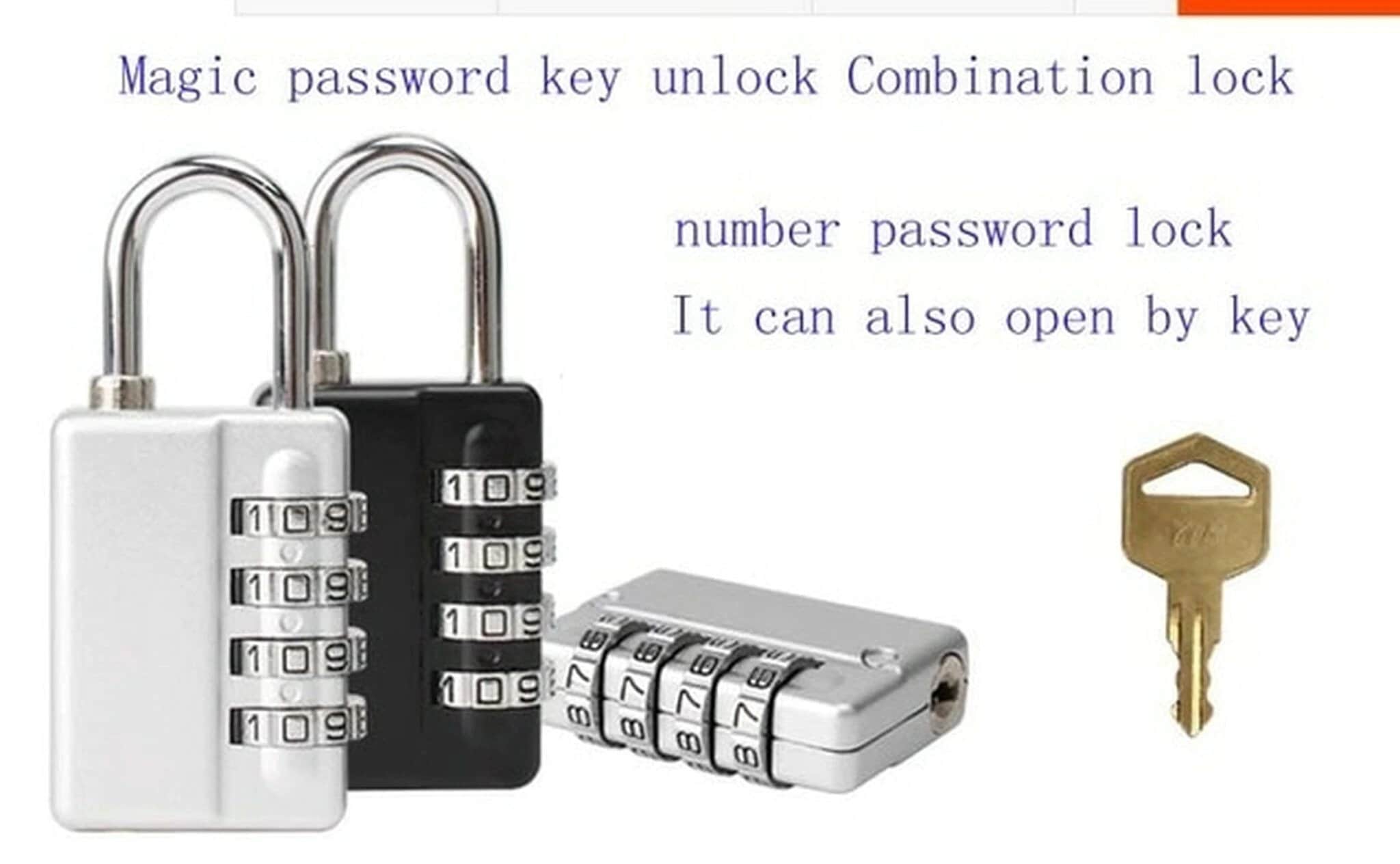 RESET PROOF 4-dial Combination Padlock Escape Room Prop - Etsy