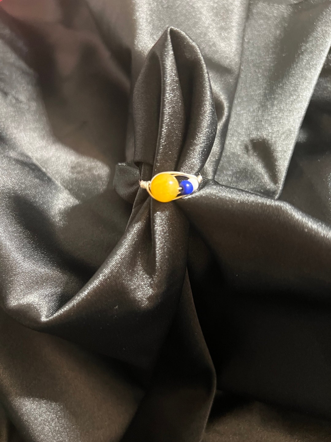 Sun Earth Moon Ring - Etsy