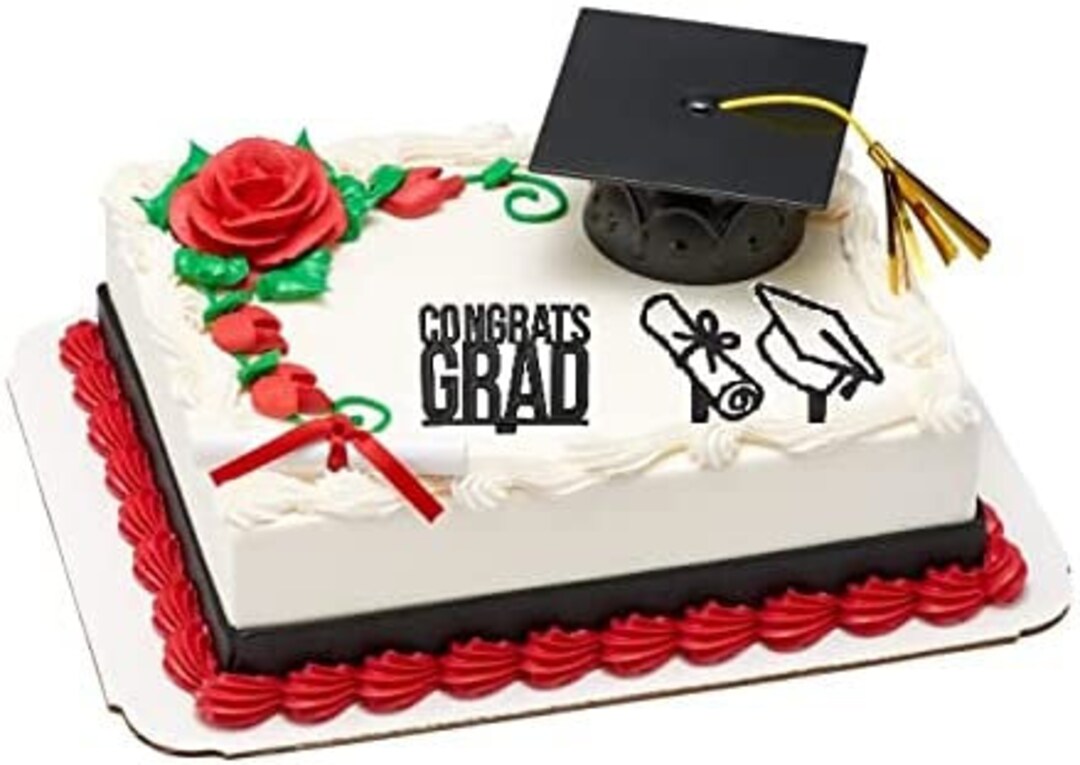 Oasis Supply, Congrats Grad, Graduation Cap/hat Toy Cake Decoration ...