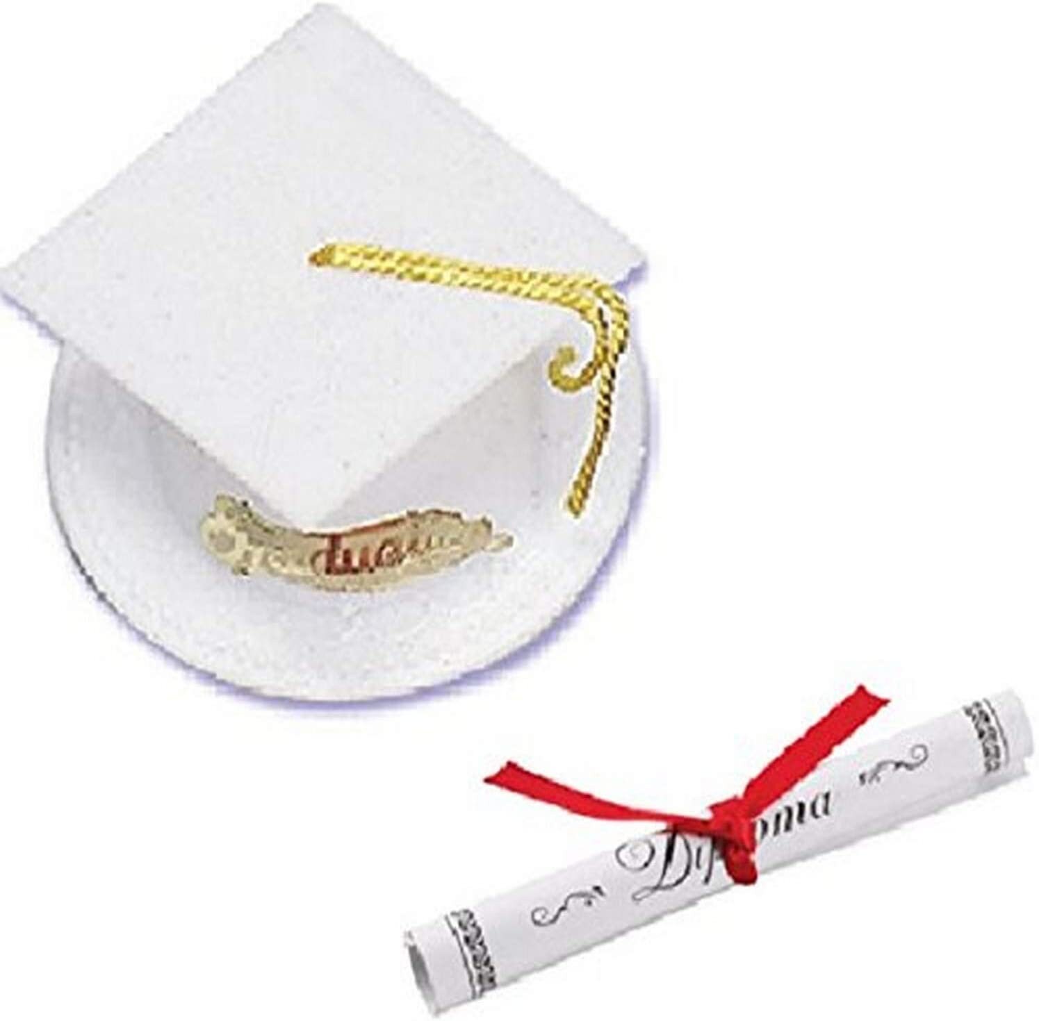 Graduation Cap and Diploma Set (various Colors) - Etsy