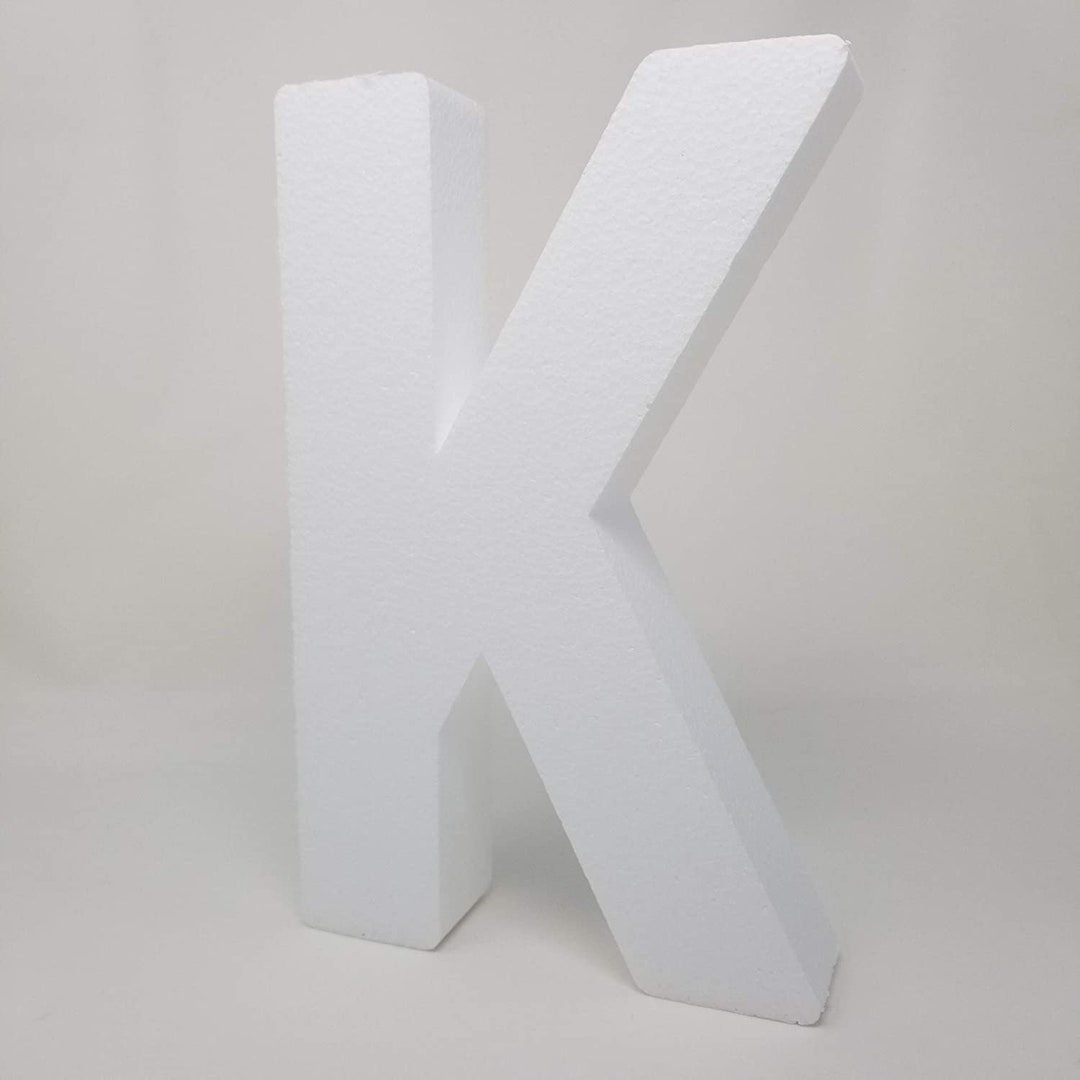 24" Styrofoam Free Standing Letters A-Z & Symbols - Etsy