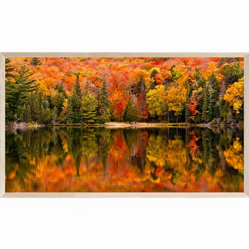 Samsung Frame TV Art Autumn Landscape View Autumn Fall - Etsy