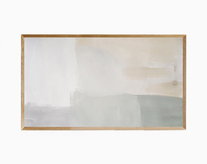 Samsung Frame TV Art Neutral Abstract Frame TV Artwork | Etsy