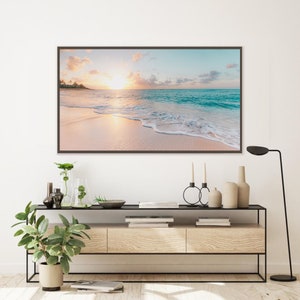 Samsung Frame TV Art Beach, Frame TV Art Summer, Frame TV Art Tropical ...