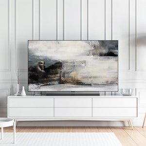 Moody Abstract TV Art, Samsung Frame TV Art Modern, Digital TV Art ...
