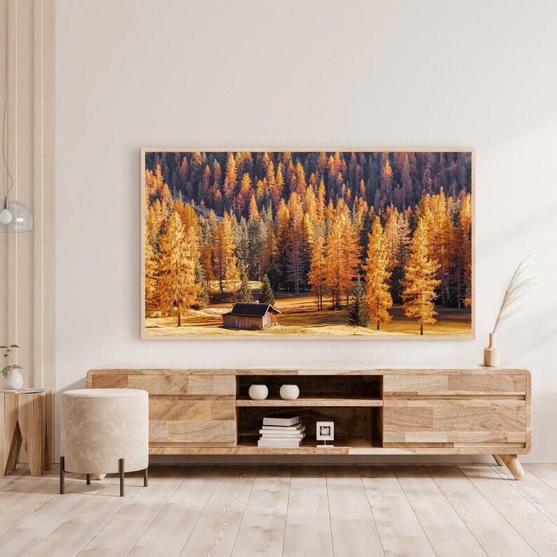 Samsung Frame TV Art Barn Frame TV Art Rustic Barn Barn - Etsy