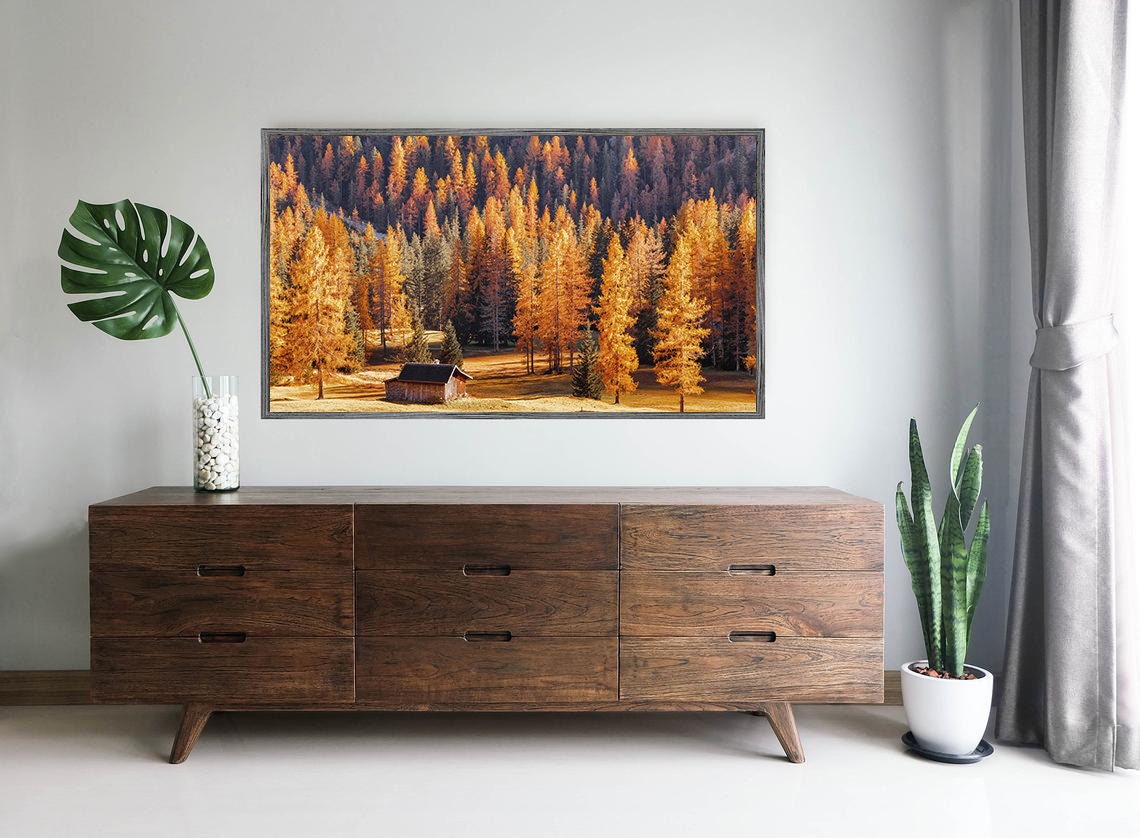 Samsung Frame TV Art Barn Frame TV Art Rustic Barn Barn | Etsy