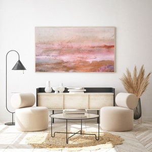 Samsung Frame TV Art Pink, Abstract Pink Art for Tv, Pink Digital Art ...