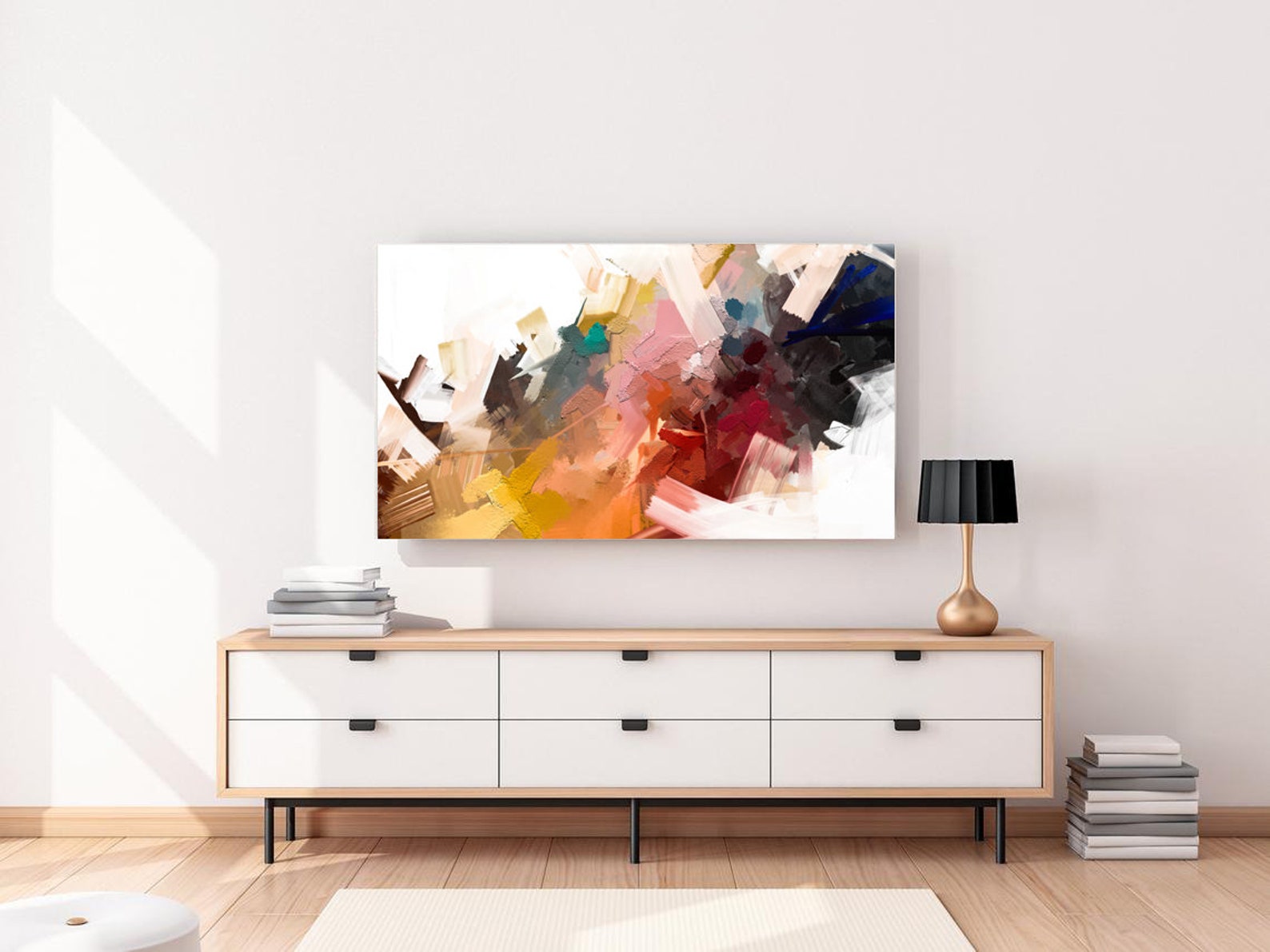 Frame TV Art Abstract Samsung Frame TV Art Modern Frame TV | Etsy