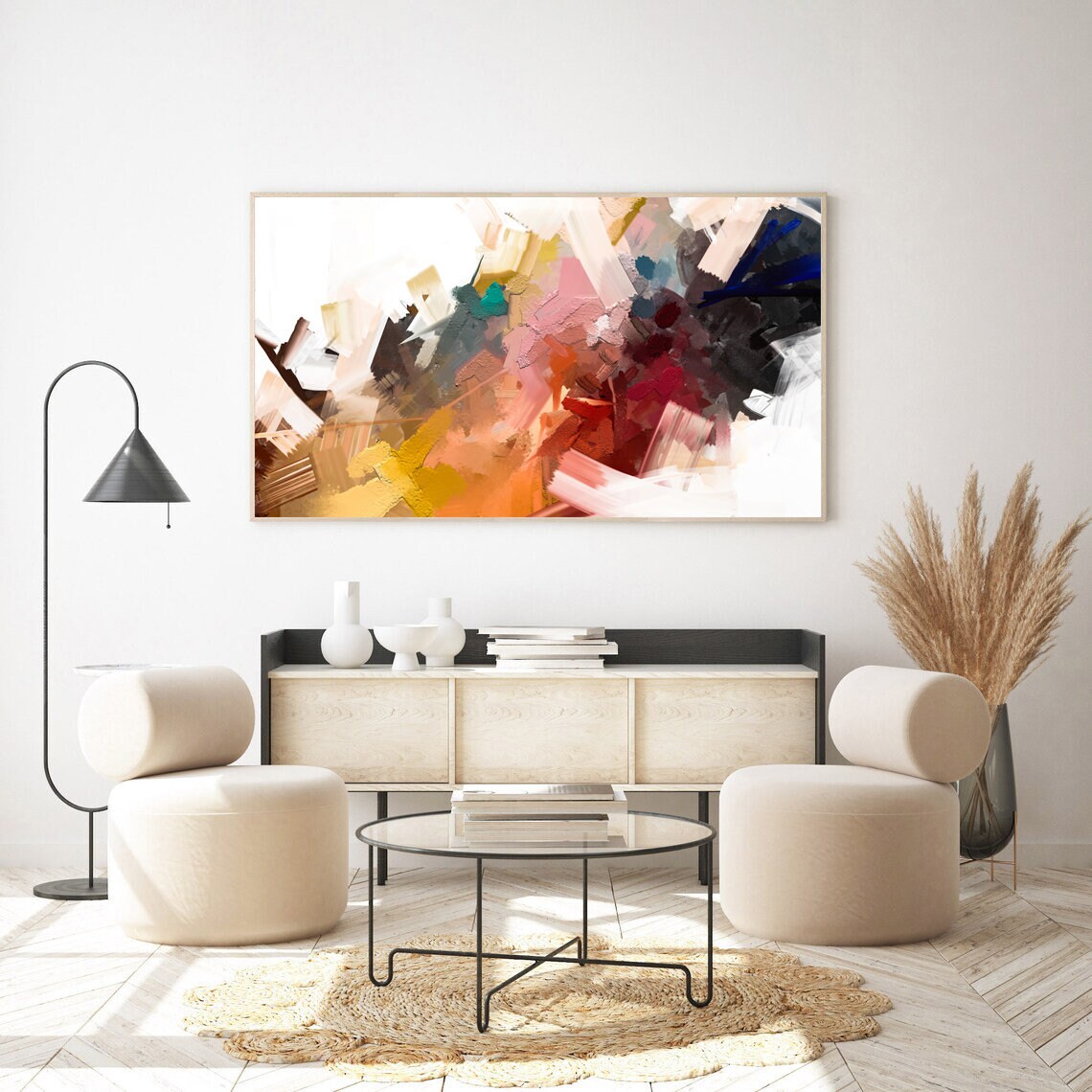 Frame TV Art Abstract Samsung Frame TV Art Modern Frame TV | Etsy