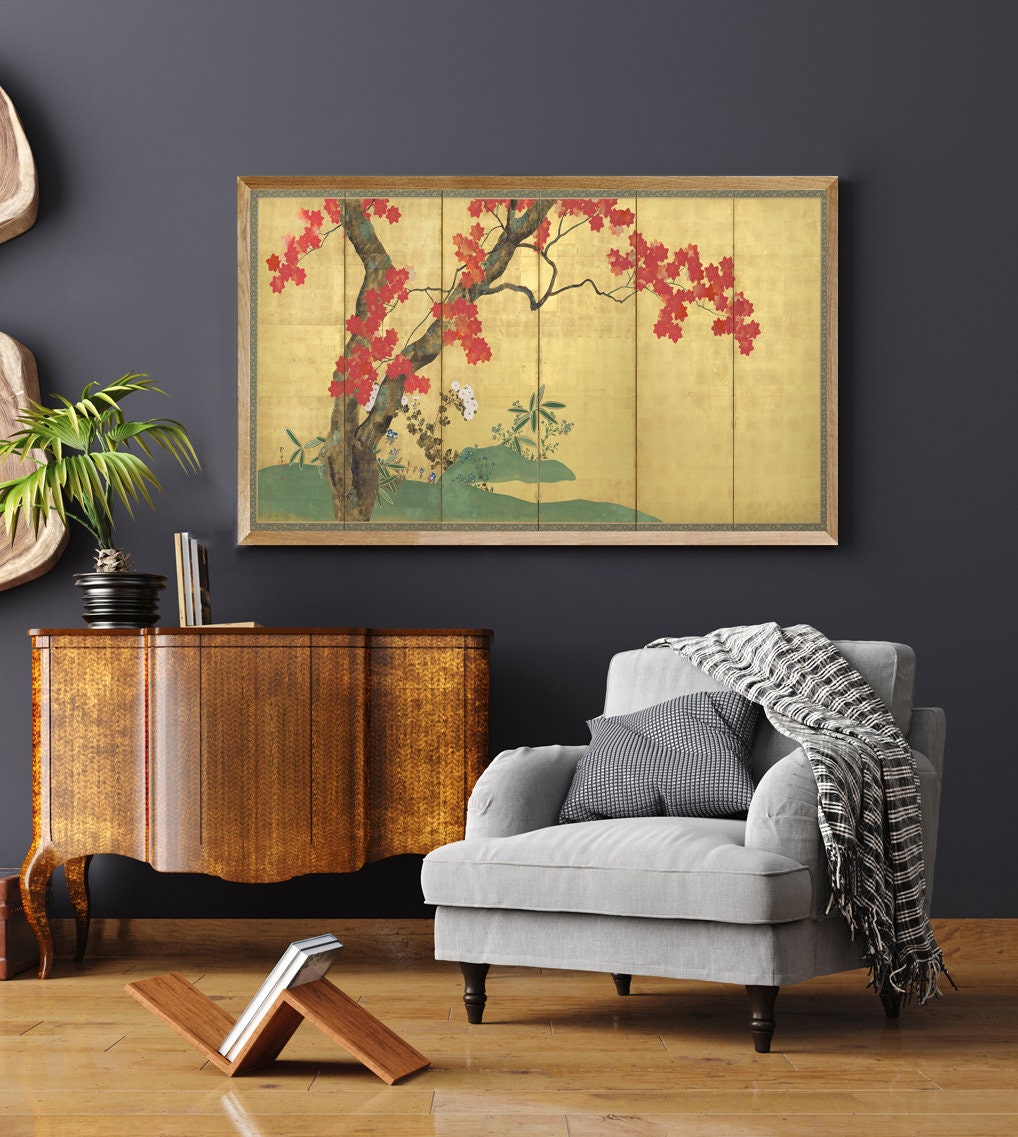 Samsung Frame TV Art Asian Decor Samsung Frame TV Art Asia | Etsy