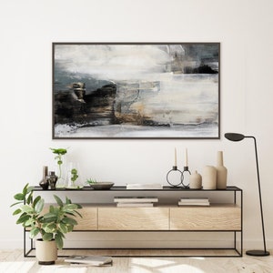 Moody Abstract TV Art, Samsung Frame TV Art Modern, Digital TV Art ...