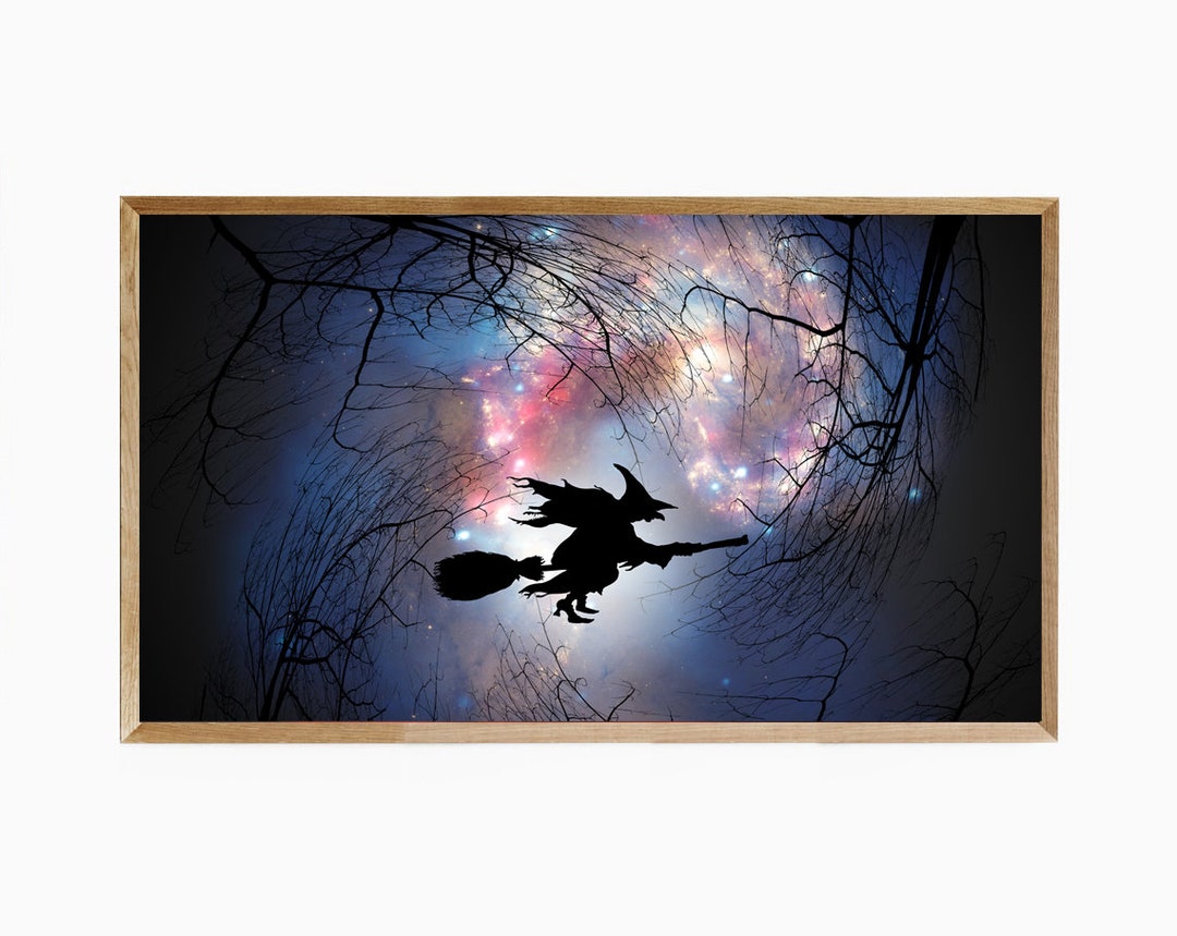Samsung Frame TV Art Witches, Frame TV Art Halloween, TV Frame Art ...