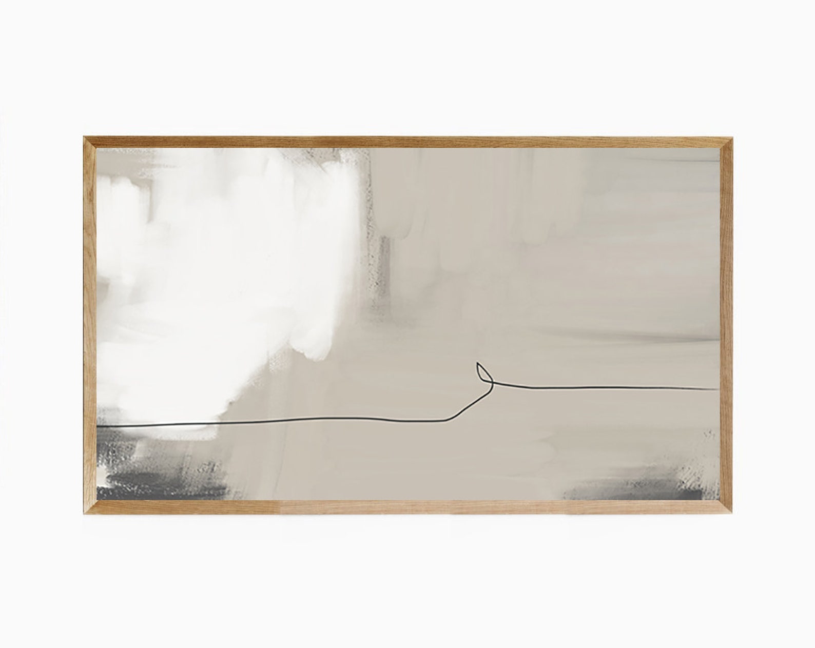 Samsung Frame TV Art Abstract Neutral Tones Frame TV Artwork | Etsy