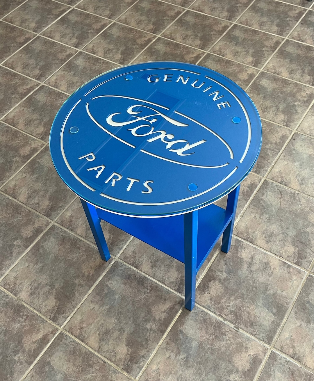 Ford Metal Table Ford Table Coffee Table Ford Automobiles - Etsy