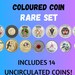 Colored Canadian Coin, Canadian Rare Coins, Random Surprise Mix ...
