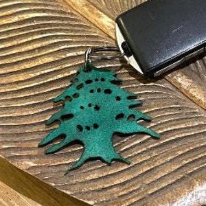 Cedar Tree Keychain Lebanon - Etsy