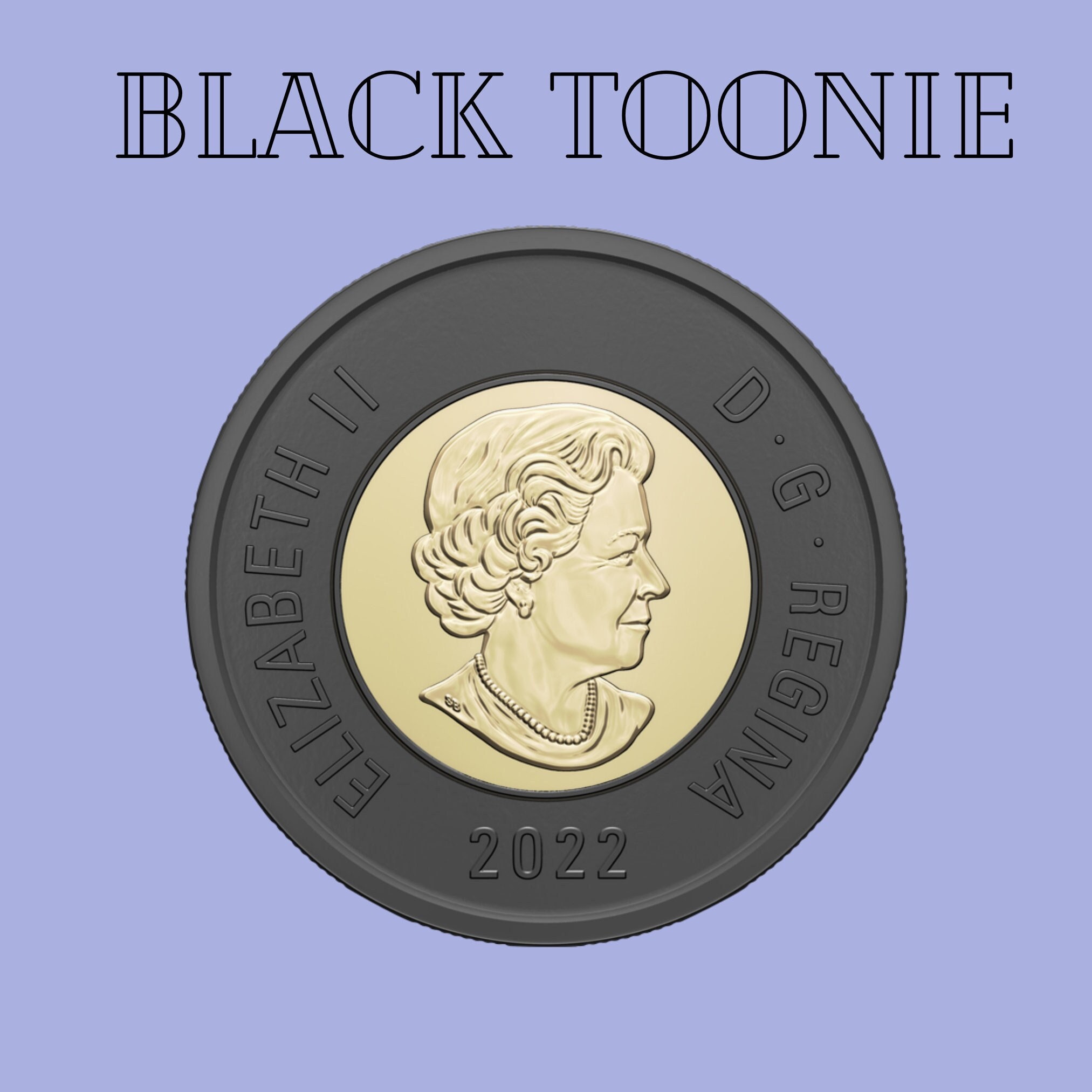 Royal Canadian Mint Issues New Black-Ring Toonie To Honour Queen ...
