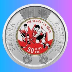 6 Colored Toonie Set, Canadian Coloured Coins, Coin Collectors Gift ...