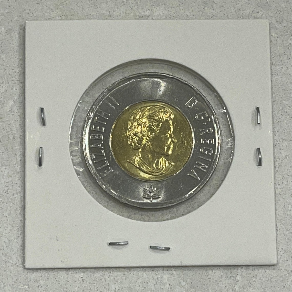 Northern Lights Canadian Toonie | Glow in the Dark Coloured Coin ...