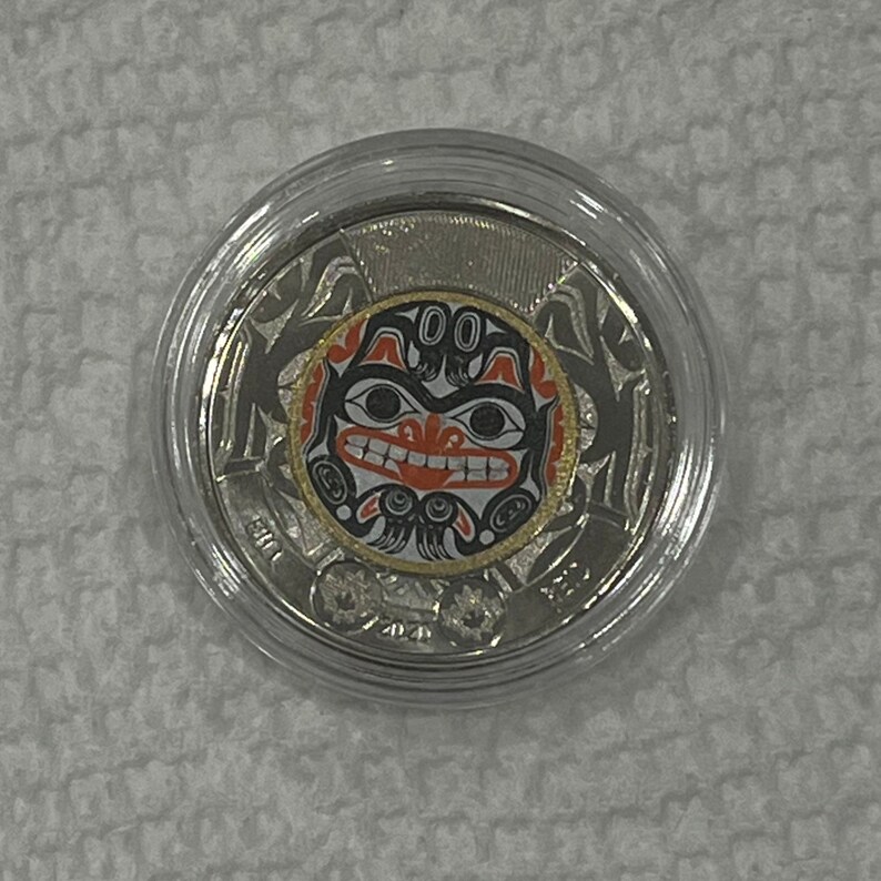 2020 Canadian 2 Dollar Bill Reid Coin, Xhuwaji, Haida Grizzly Bear ...