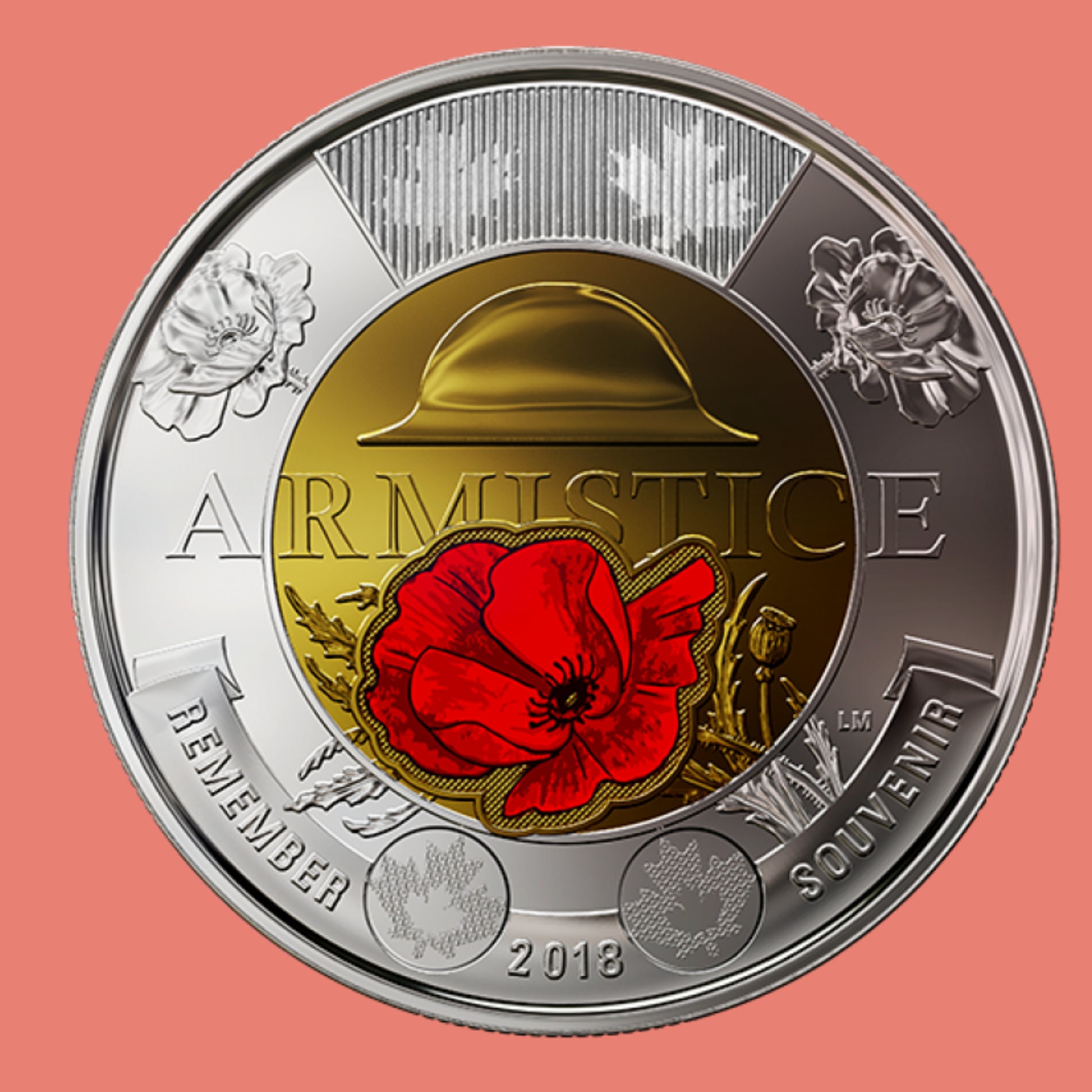 Canada 6 Coloured Coin Collection Set 2022 Black Ring Toonie - Etsy