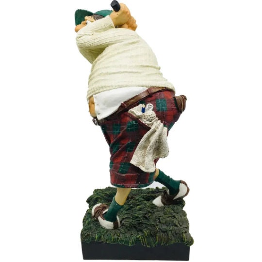 Golf Player Sculpture, Golfer Figurine Golf Player Statue Handmade - Etsy