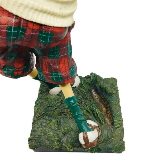 Golf Player Sculpture, Golfer Figurine Golf Player Statue Handmade - Etsy