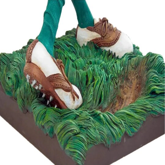 Golf Player Sculpture, Golfer Figurine Golf Player Statue Handmade - Etsy