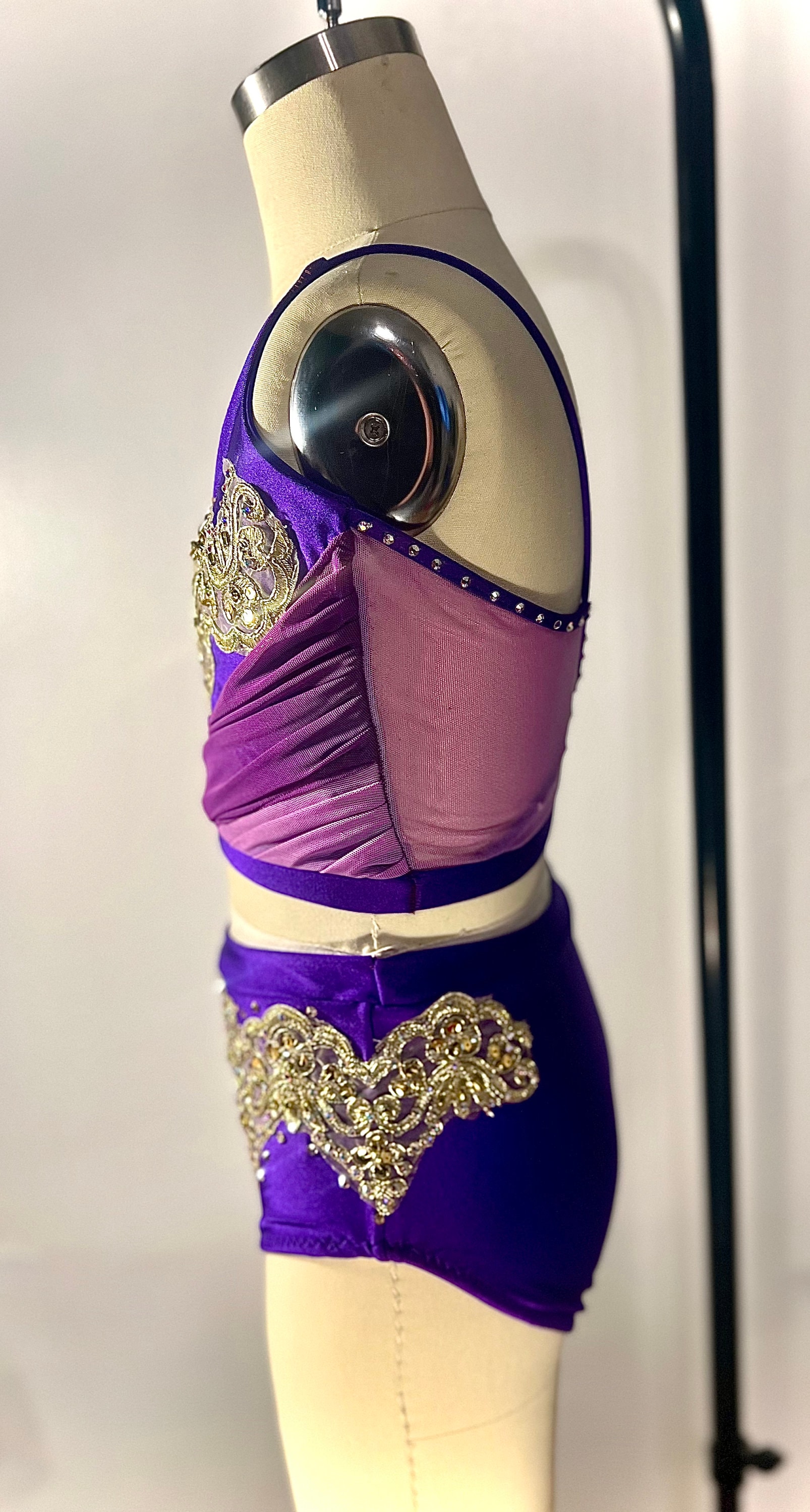 Purple Dance Costume - Etsy
