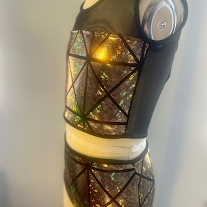 Stunning Gold Custom Two-piece Dance Costume - Etsy