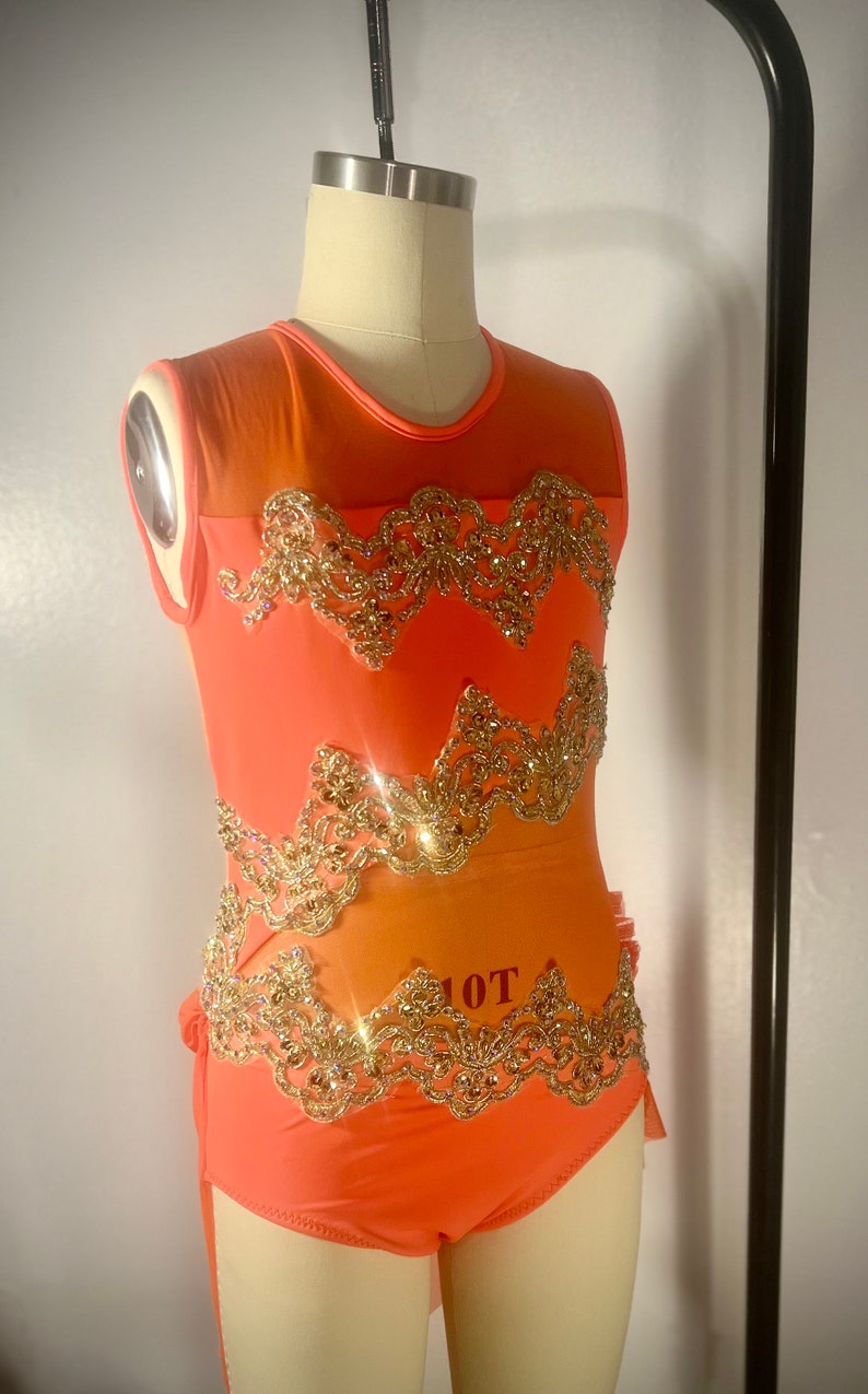 Orange Dance Costume - Etsy