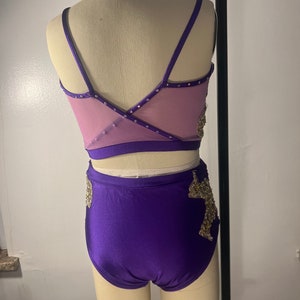 Purple Dance Costume - Etsy