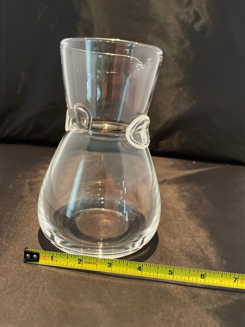 Vintage Steuben Glass Thumbprint Water Pitcher Carafe - Etsy