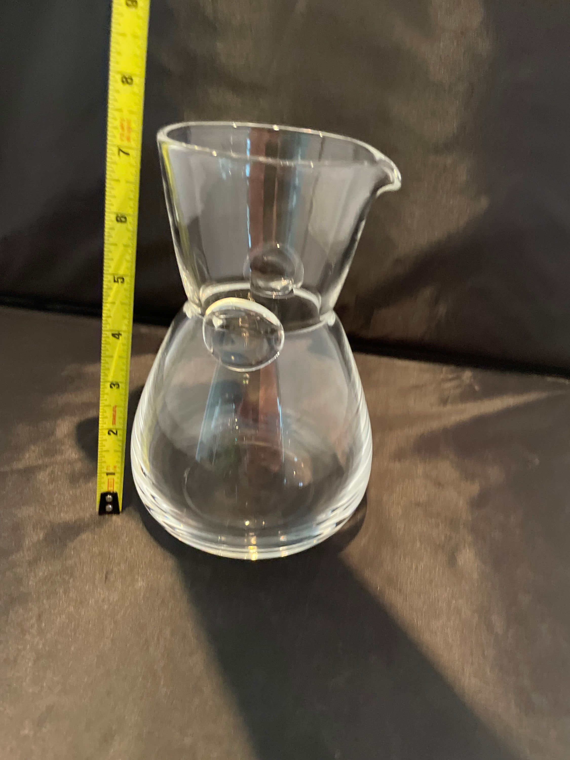 Vintage Steuben Glass Thumbprint Water Pitcher Carafe - Etsy