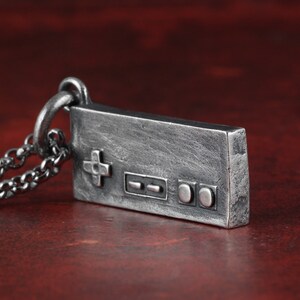 Nintendo Controller Pendant - NES Controller Necklace - Retro Gamer ...